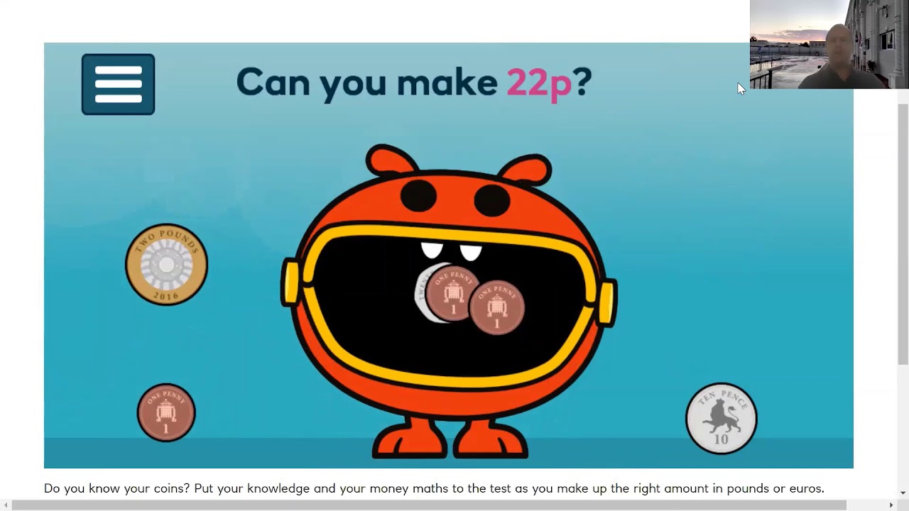 Coin Cruncher Money Game - YouTube