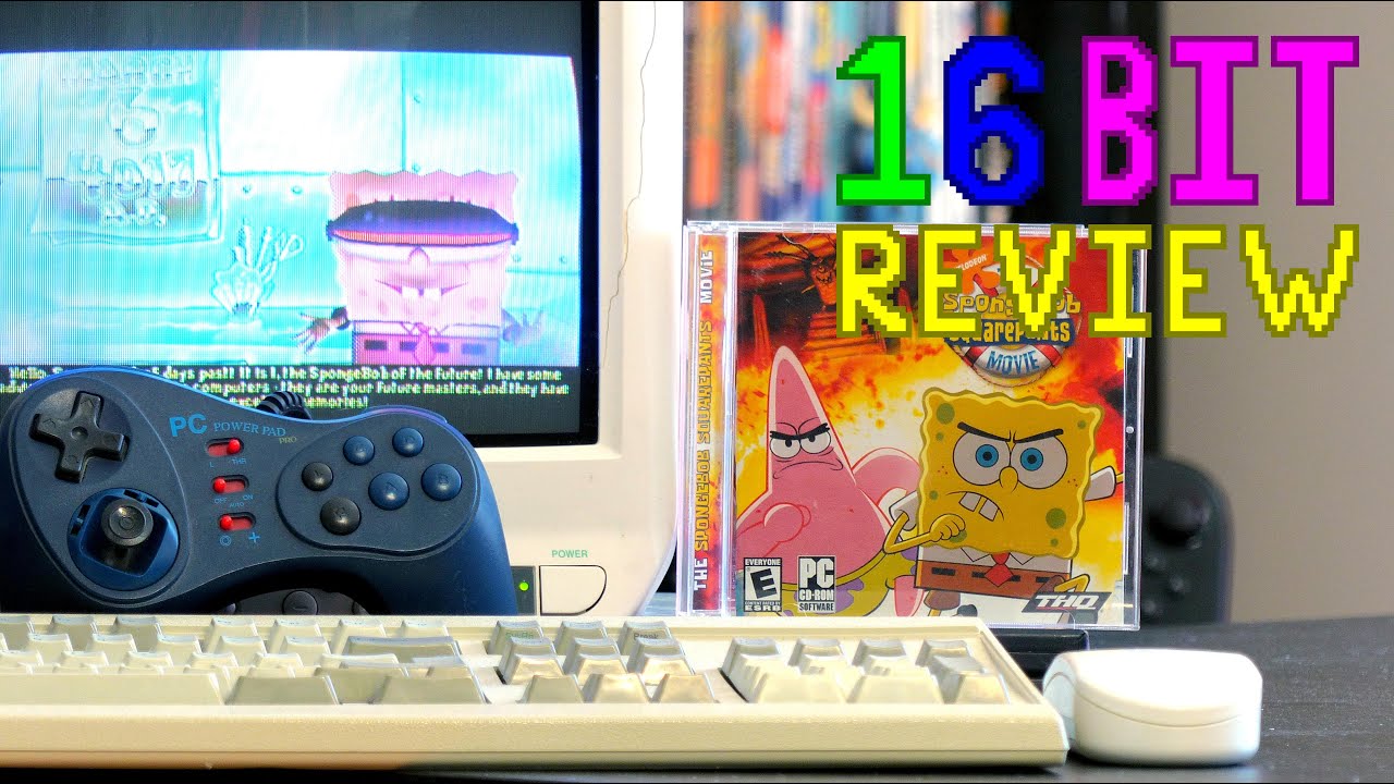 The Spongebob Squarepants Movie PC Game Review - 16 Bit Game Review ...