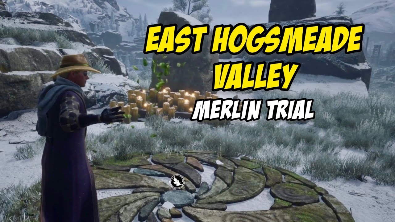 MERLIN TRIAL - East Hogsmeade Valley Merlin Trial | How to solve the ...