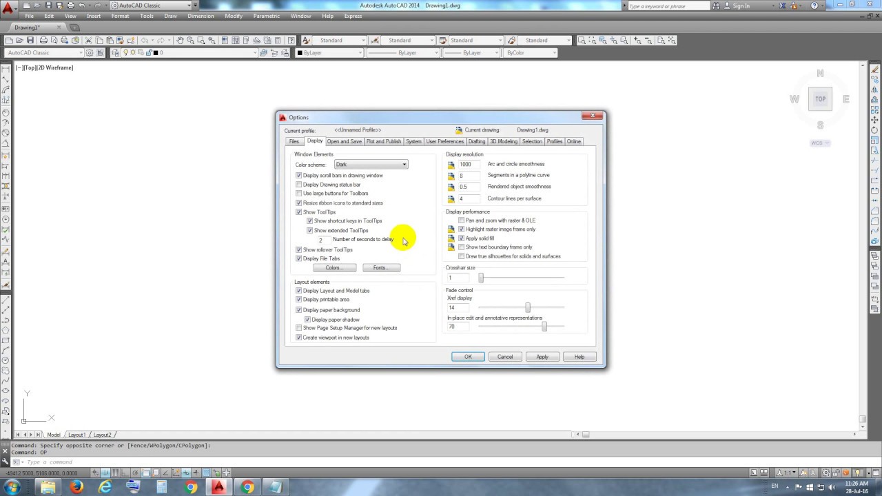 Change color of autocad cursor - viltm