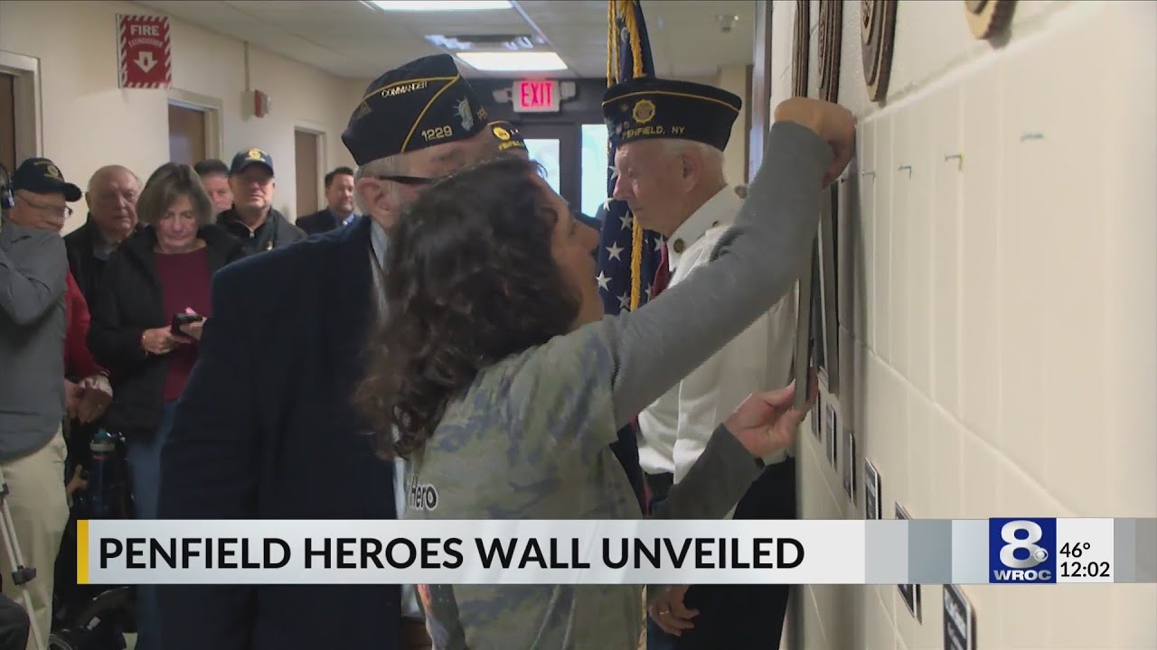 Penfield Heroes Wall recognizes active service members from Penfield ...