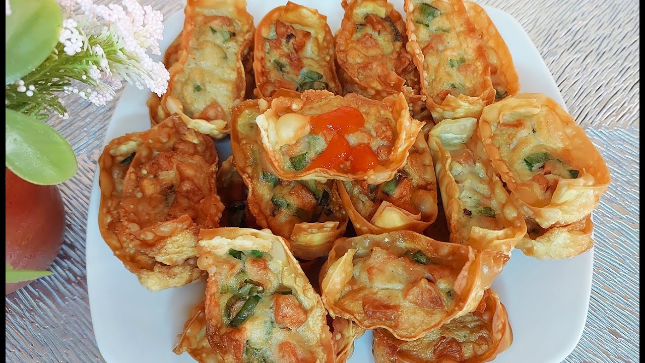 Resep Sosis Kulit Pangsit | Bisa Jadi Ide Jualan - YouTube