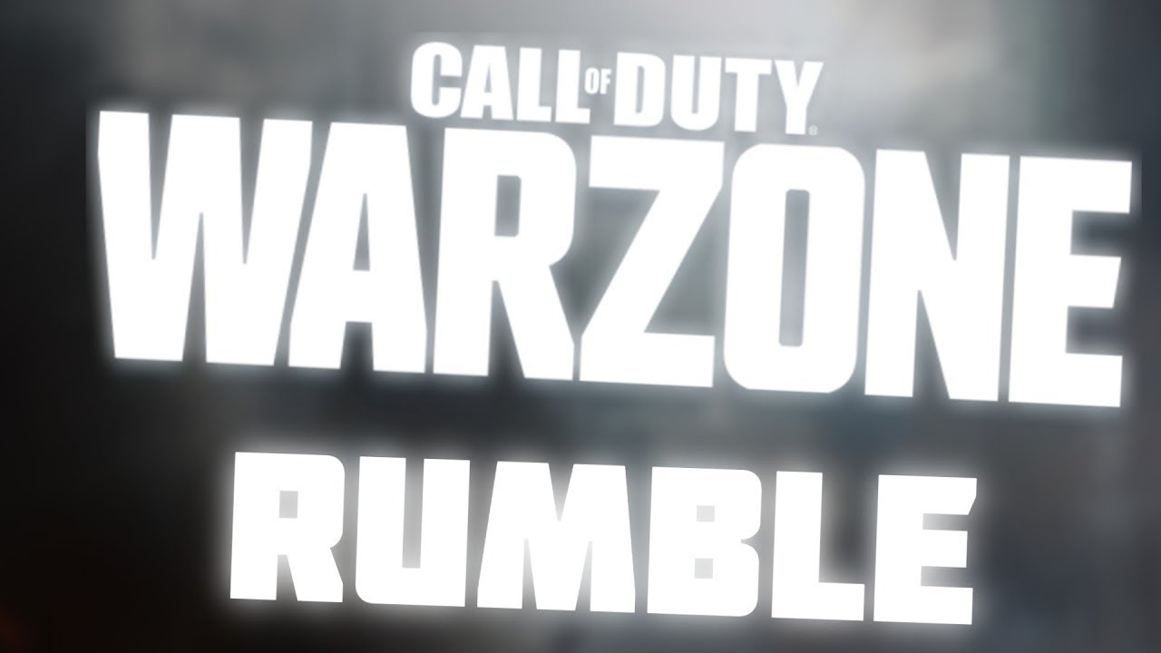 CoD Warzone - Rumble - YouTube