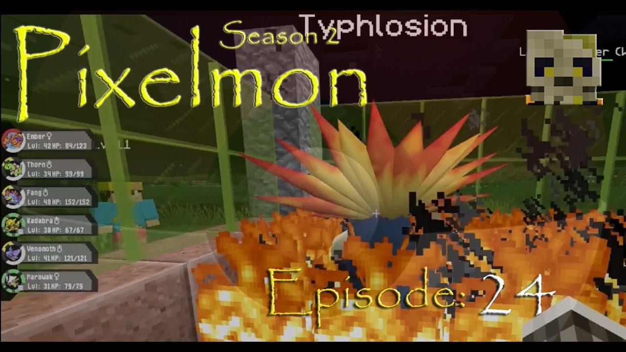 Pixelmon Season 2: Episode- 24 "Fire Breeding" - YouTube
