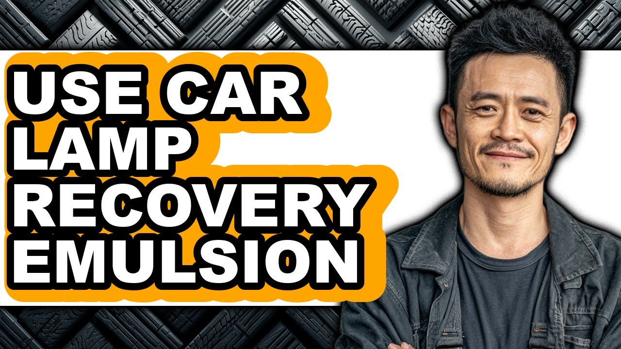 How to Use Car Lamp Recovery Emulsion - Step by Step - YouTube