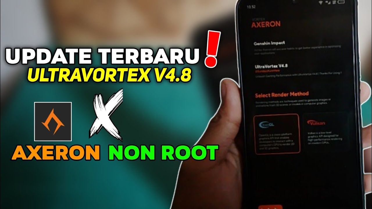 ULTRAVORTEX V4.8 X AXERON UPDATE TERBARU - MENINGKATKAN ATAU ...