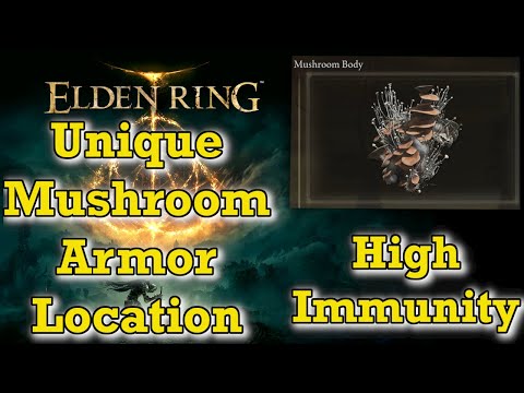 Elden Ring - Mushroom Armor Location w/Alternate Mushroom Crown - YouTube