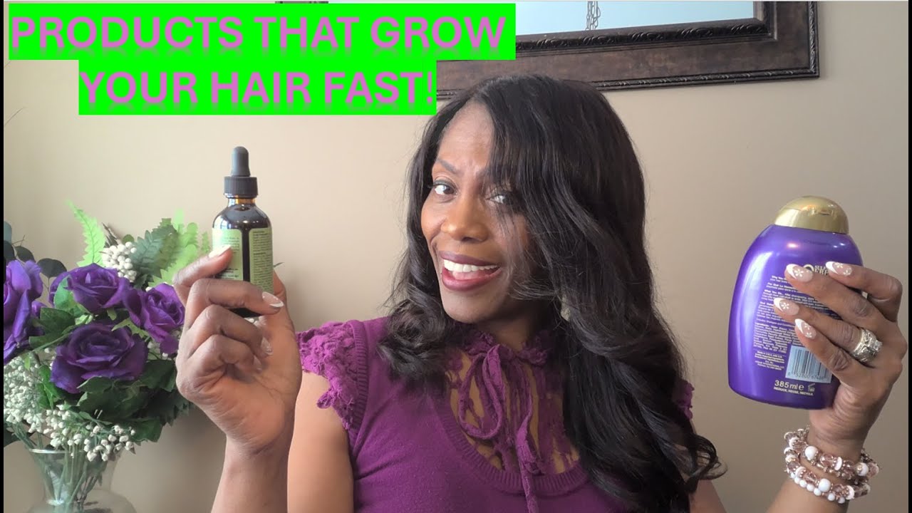Products that Grow Your Hair Fast! - YouTube