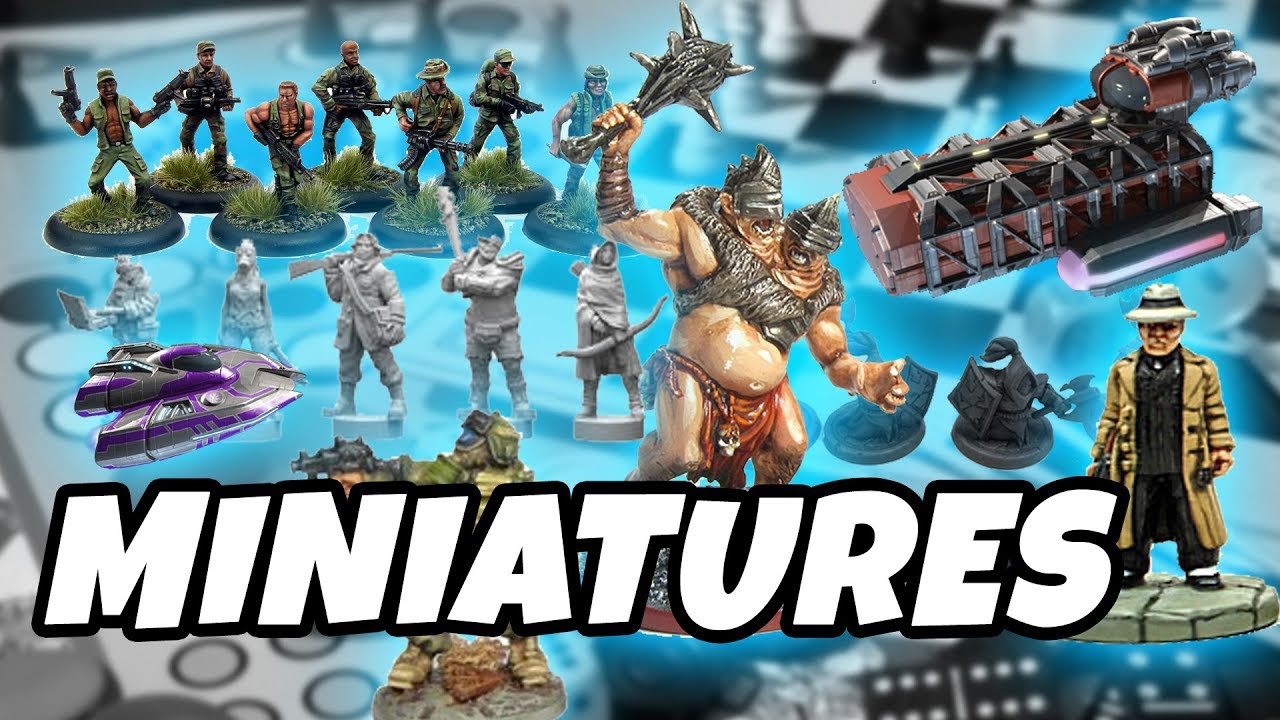 Top 5 Games with Miniatures - YouTube