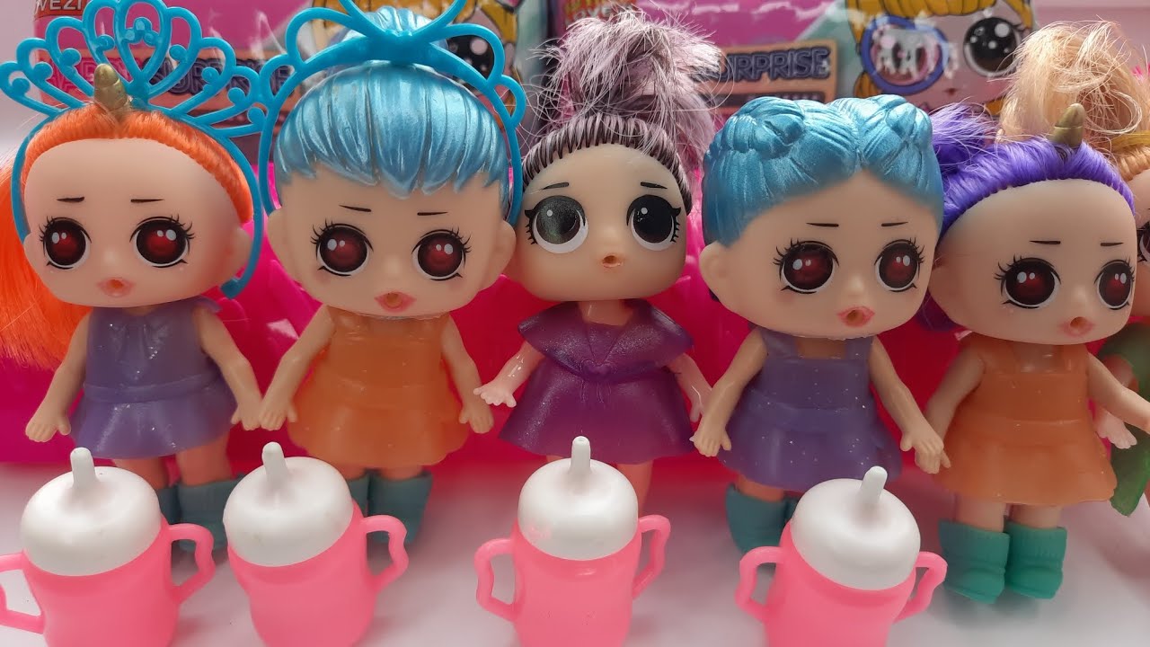2 Minutes Satisfying with Unboxing. Surprise cute Loll doll #cooltoys # ...