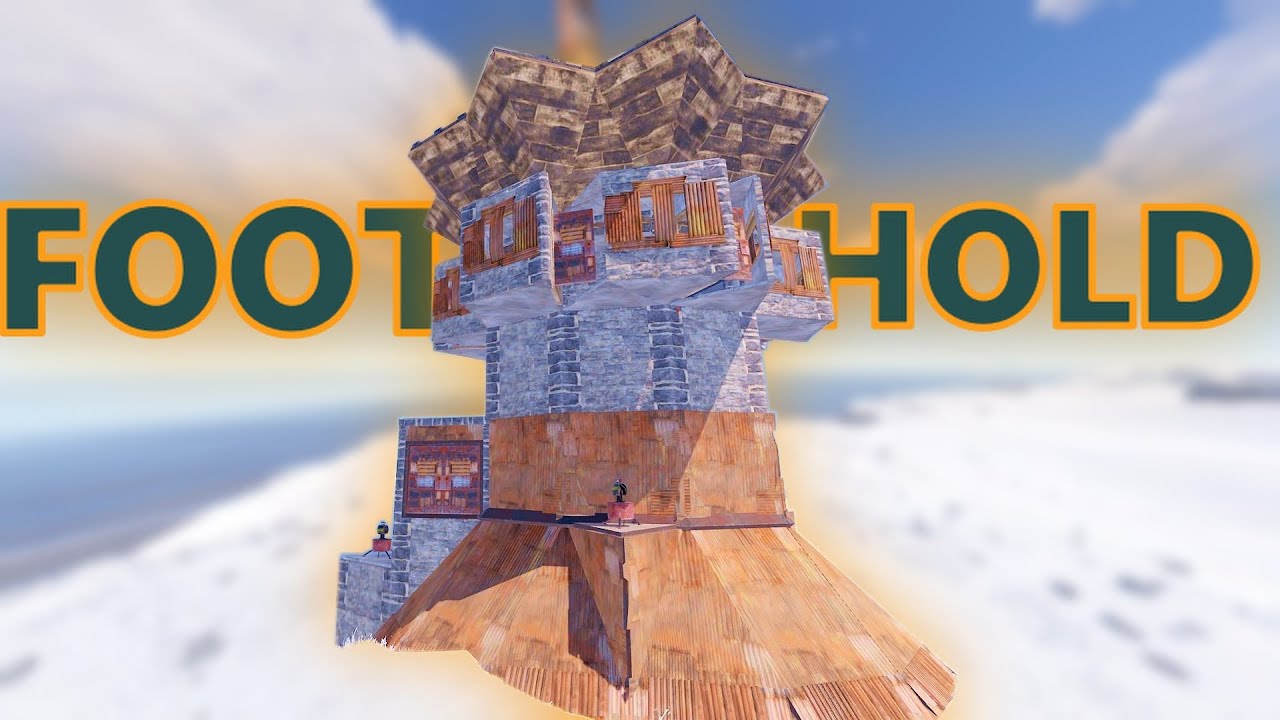 The Ultimate Solo/Duo Foothold Base Design - Cheap & Easy Build! - Rust ...