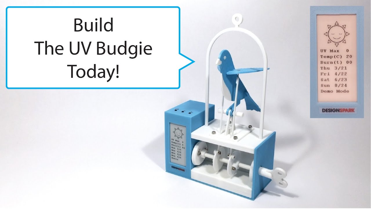 The UV Budgie - A IoT Device for Kids to alert them about high UV Sun ...