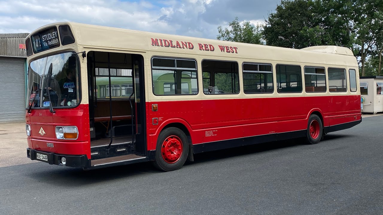 Wythall - Midland Red West Leyland National - NOE544R - YouTube