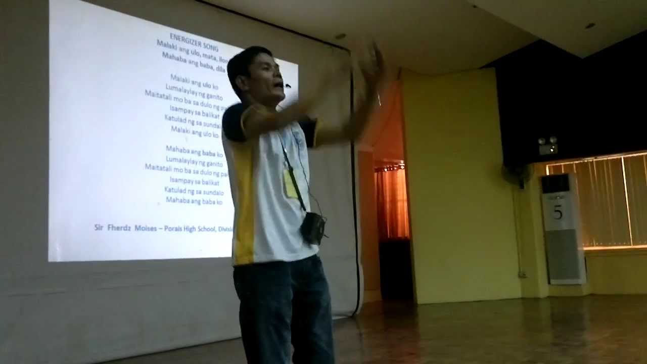 Malaki ang ulo ko, Ferdinand Moises, Porais High School, SJC - YouTube