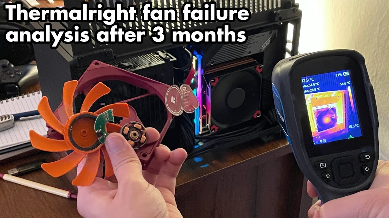 Thermalright AXP90-X47 fan failure analysis after 3 months. Seized ...