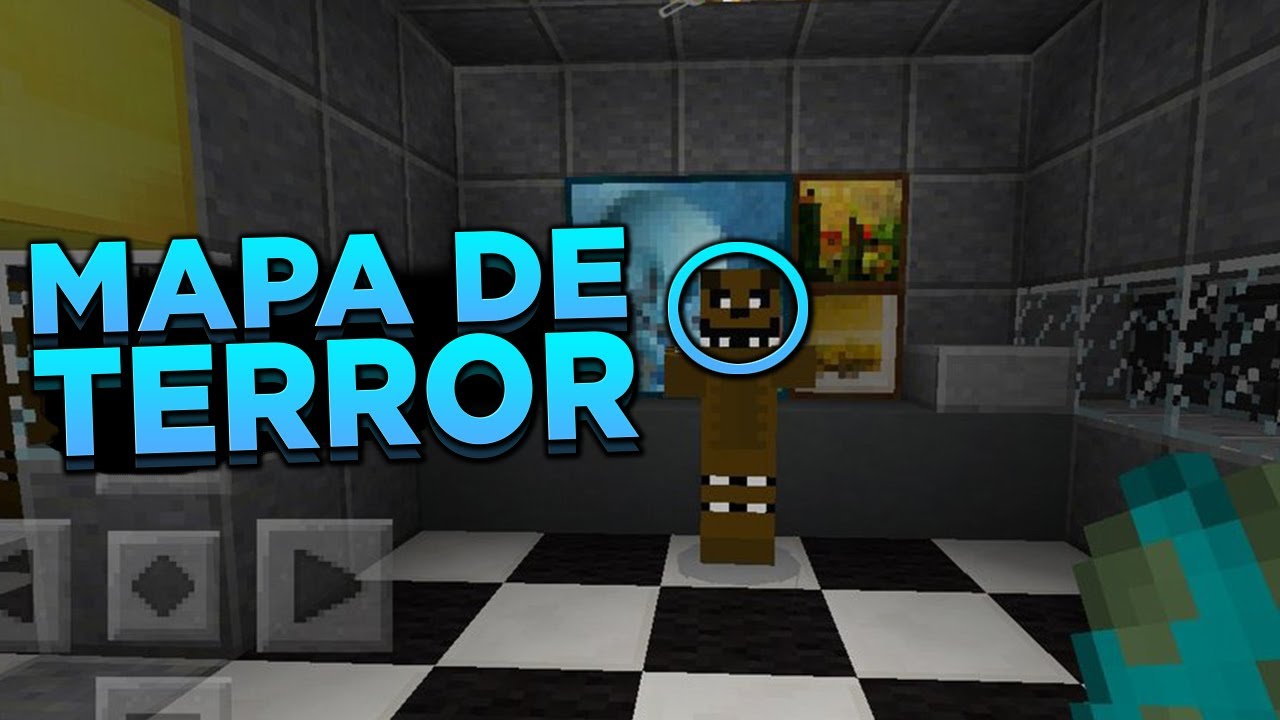 El MEJOR MAPA de TERROR PARA MINECRAFT PE! | Minecraft para android y ...