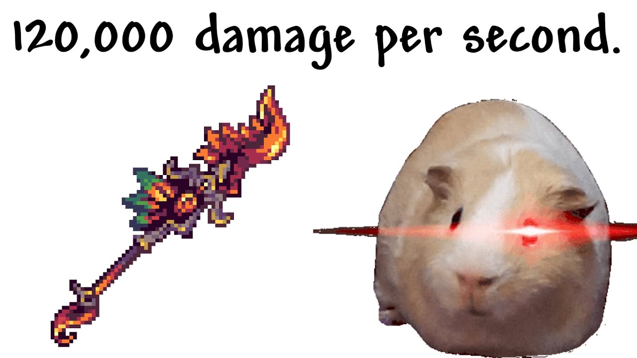 Terraria Dragon Rage is perfectly balanced. - YouTube