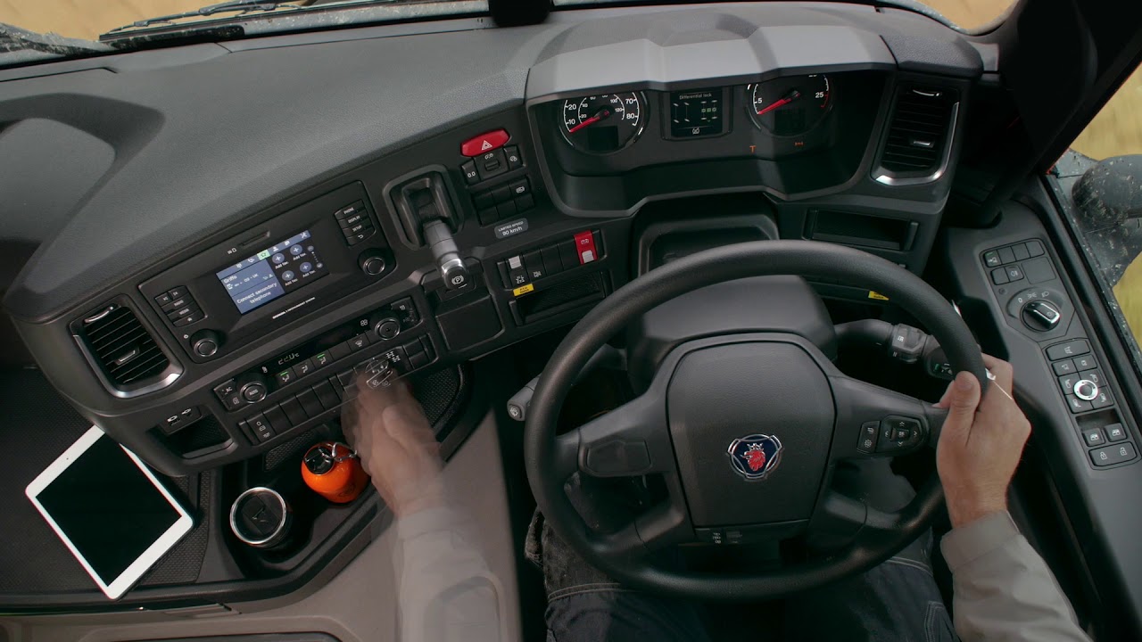 Scania XT: Driver’s area - YouTube