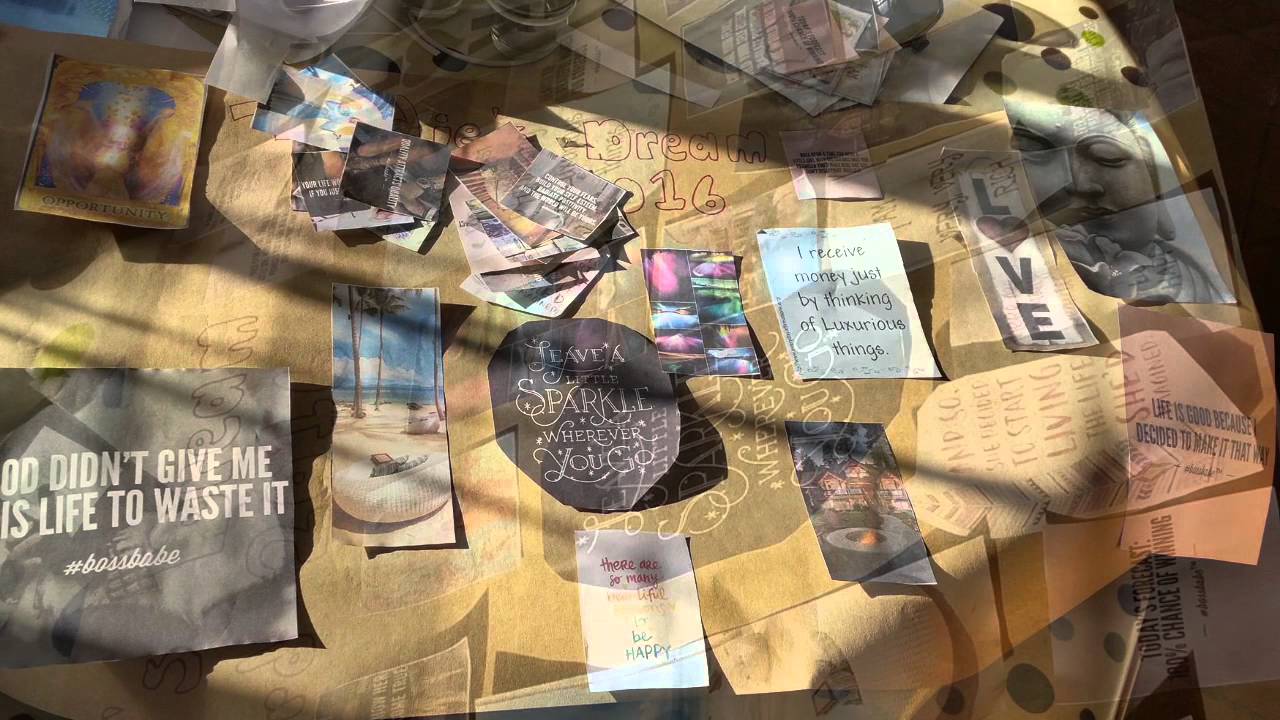 How To Create Your Dreamboard! - YouTube