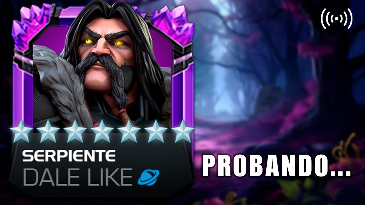 APRENDAMOS A USAR A SERPENT | MCOC - YouTube