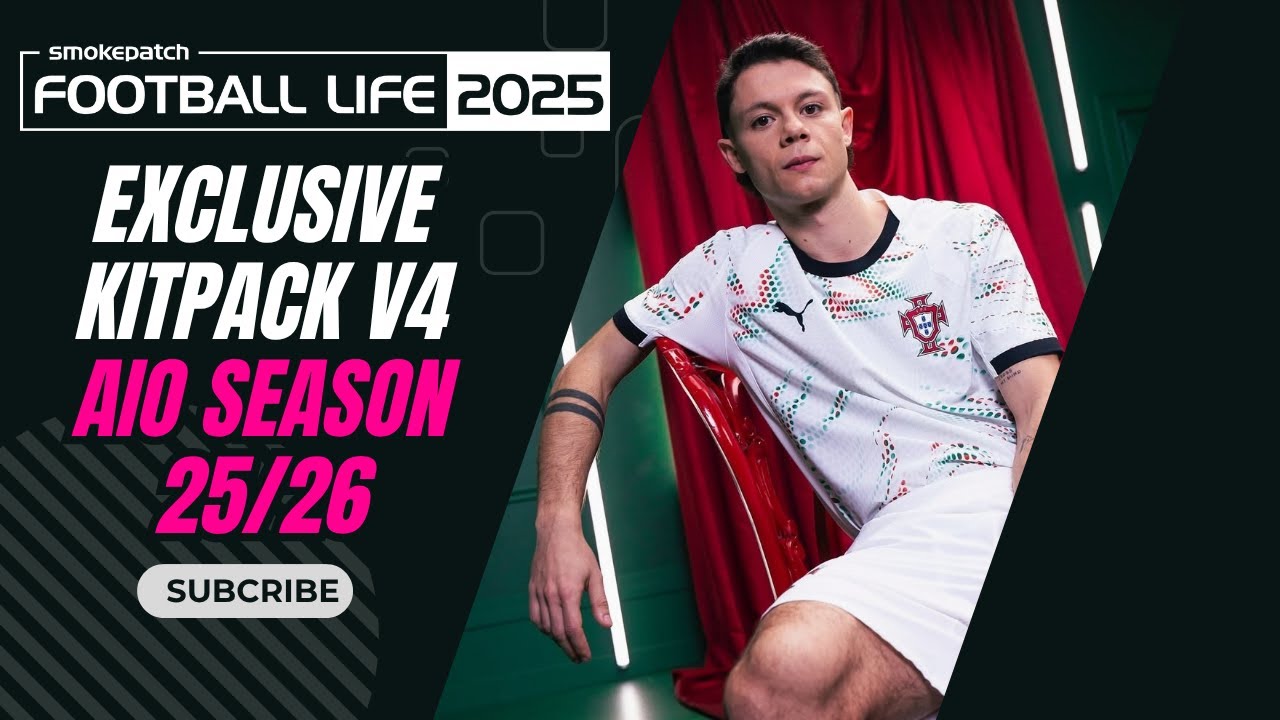 Next-Gen Kits! Exclusive Kitpack V4 AIO Season 25/26 | PES 2021 ...