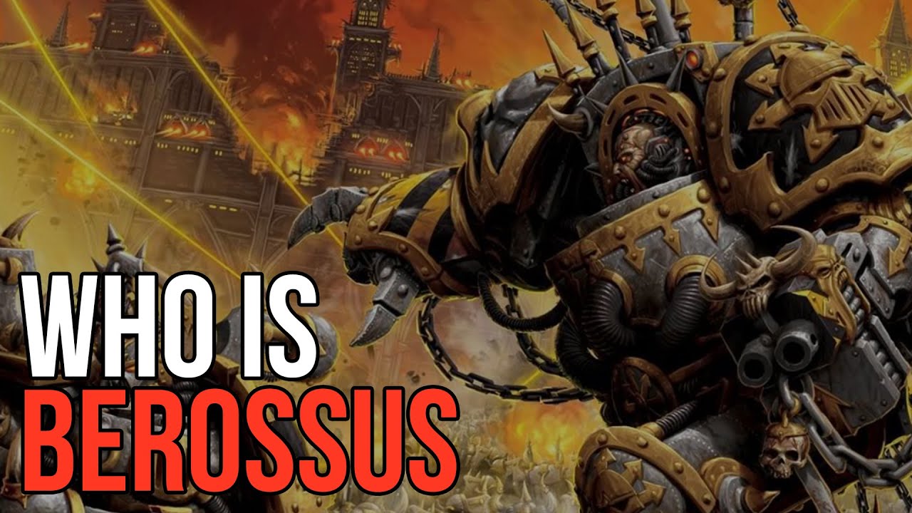 Who is Berossus | Warhammer 40k Lore - YouTube