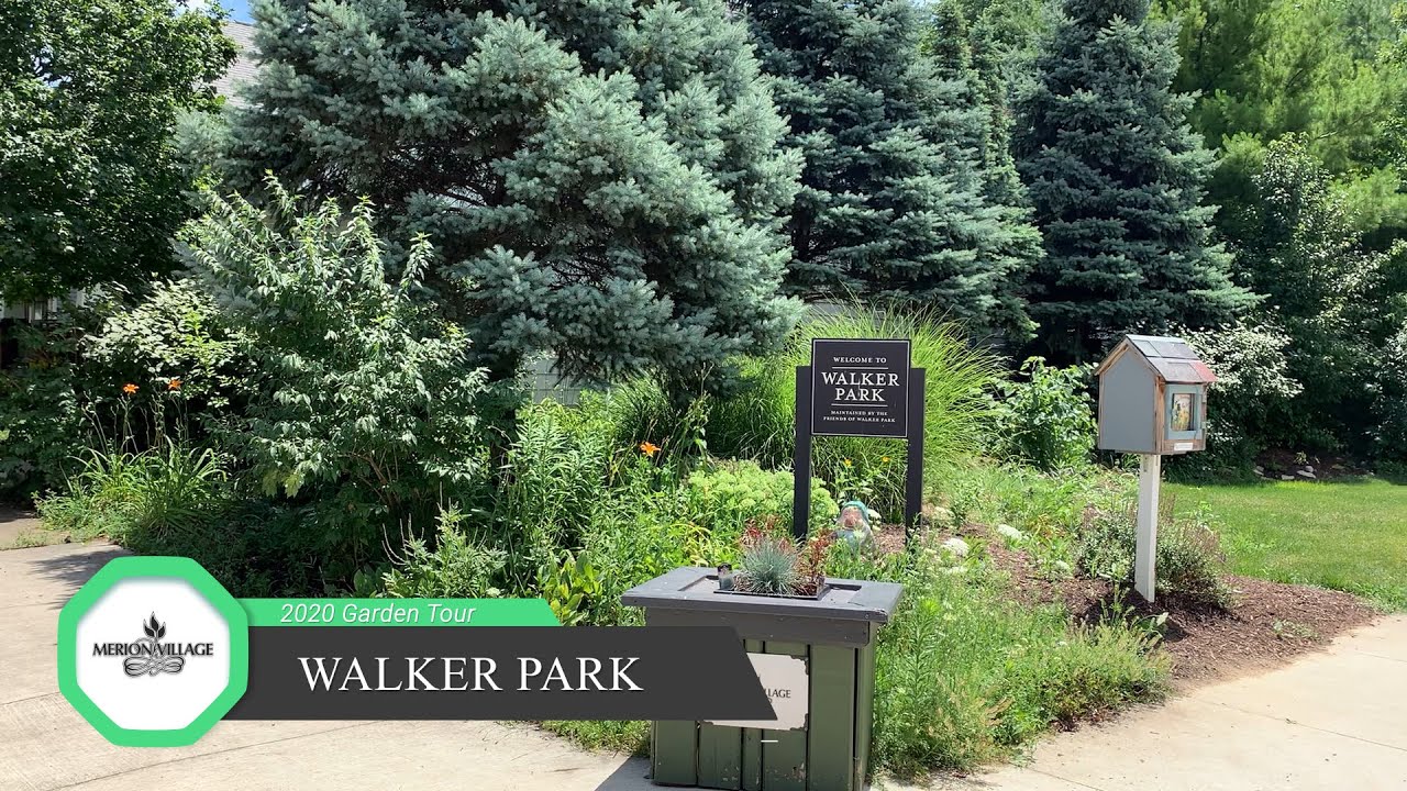 2020 Merion Village Garden Tour – Walker Park - YouTube