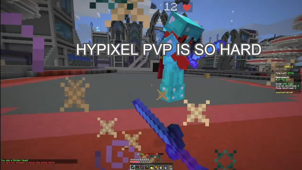 hypixel pvp is so hard - YouTube