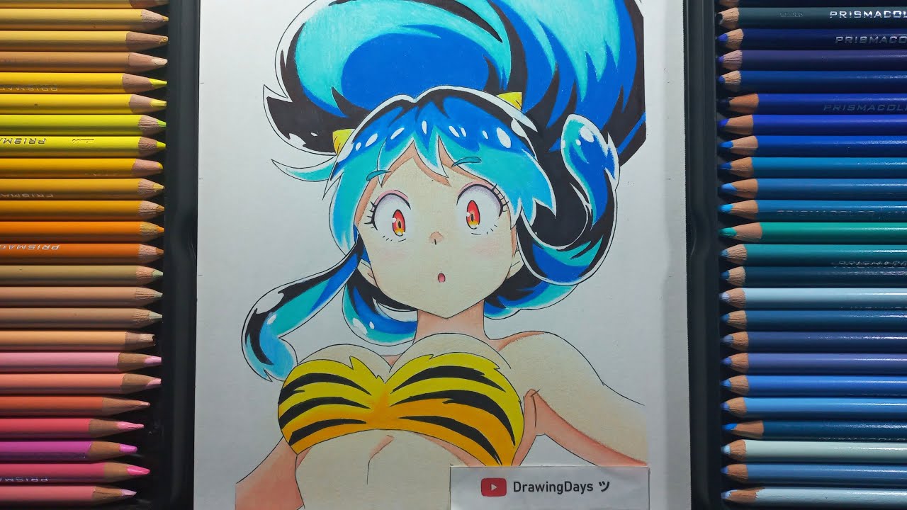 como DIBUJAR a LUM INVADER │How To DRAW LUM INVADER │URUSEI YATSURA - YouTube