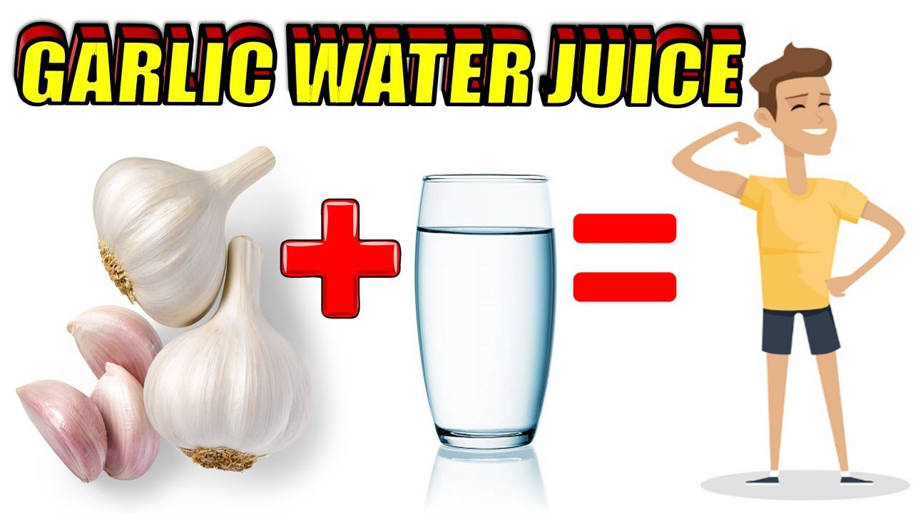 16 Wonder Garlic Water Juice Health Benefits | How To Make It - YouTube