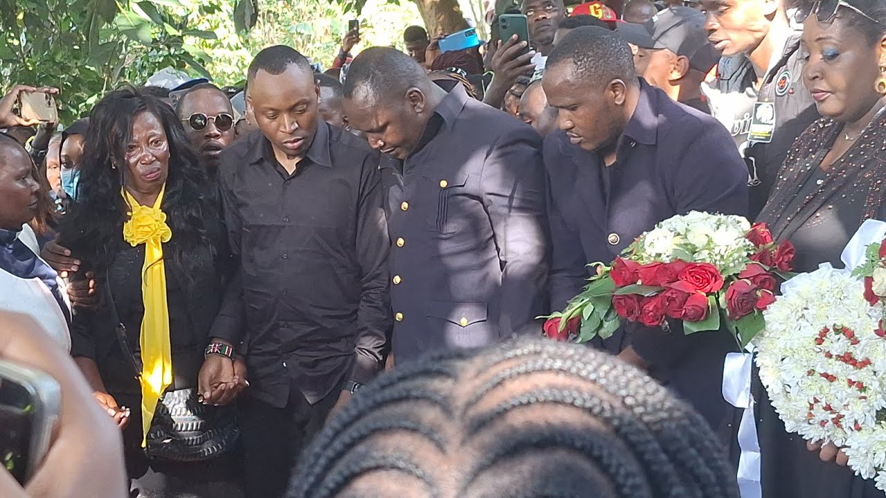BODY OF LATE BRIAN CHIRA ARRIVES HOME | BRIAN CHIRA FUNERAL SERVIIC ...