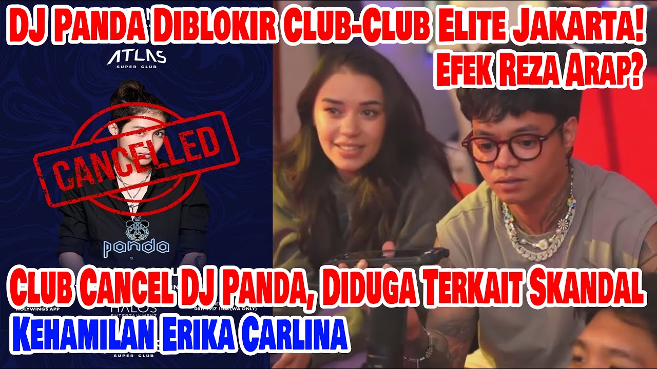 Efek Reza Arap, DJ Panda Diblokir Club Club Elite - YouTube