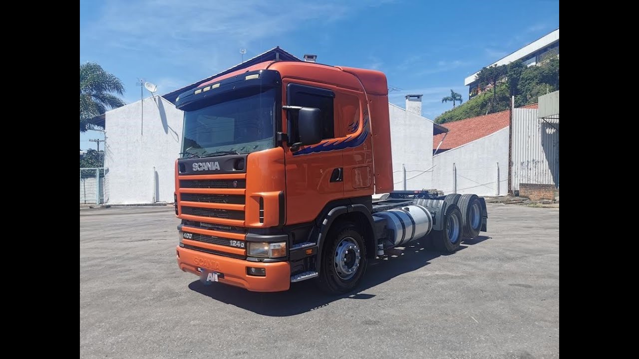 Scania R124 400 6X2 - 2002. - YouTube