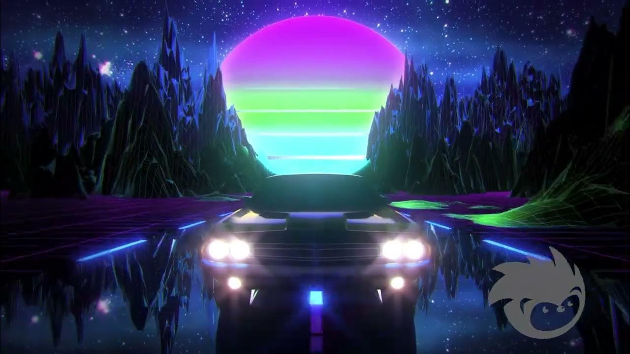 Falling Down (Hedgehog Synthwave Remix) - Instrumental + Visualizer - YouTube