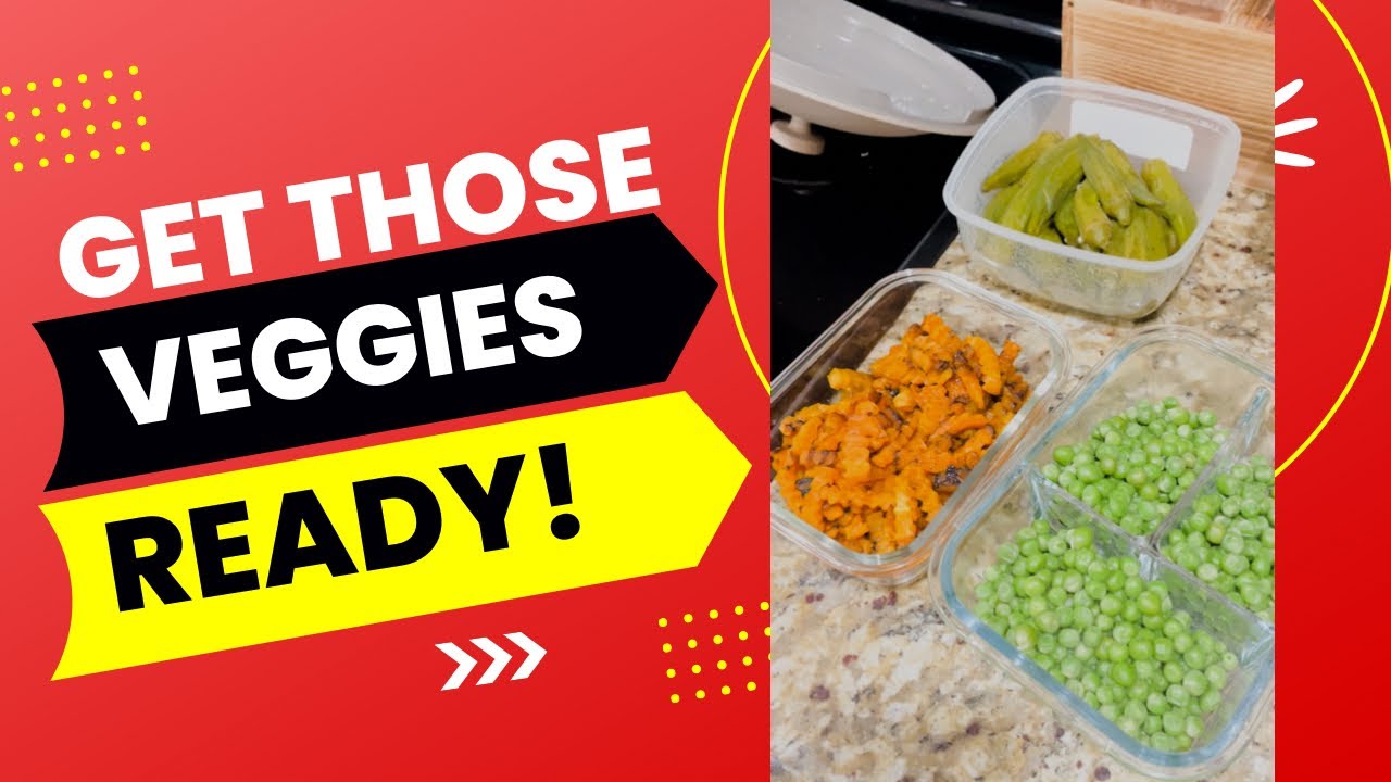 Veggie meal prep of 6 vegetables for Bright Line Eating! Show & Tell ...