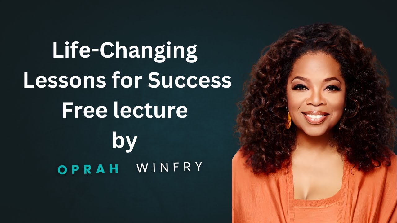 Oprah Winfrey’s 3 Powerful Life Lessons for Success & Greatness 🚀 ...