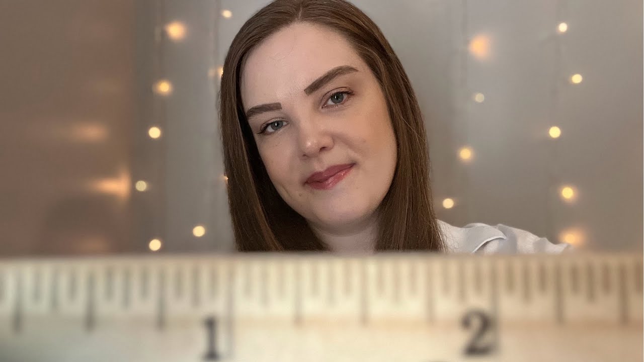 ASMR Measuring & Sketching You For Your Medical File | Personal ...