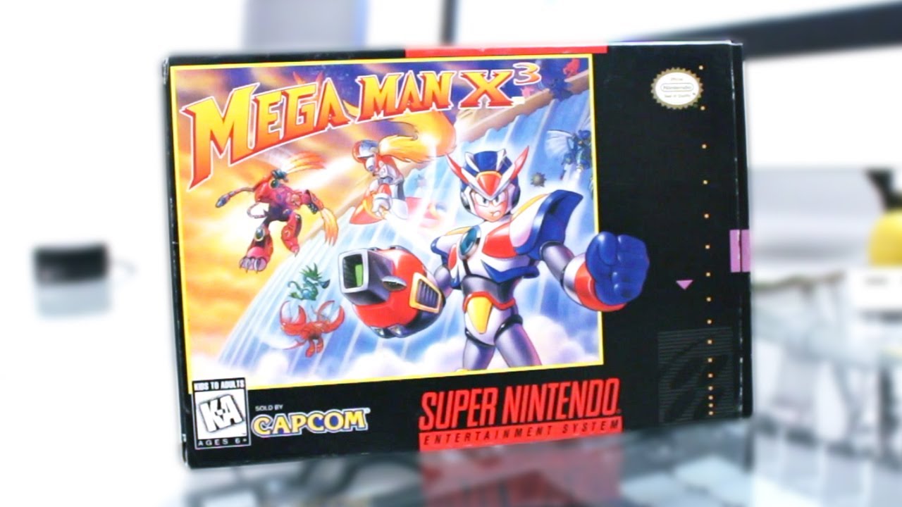 Retro Unboxing: Mega Man X3 - YouTube