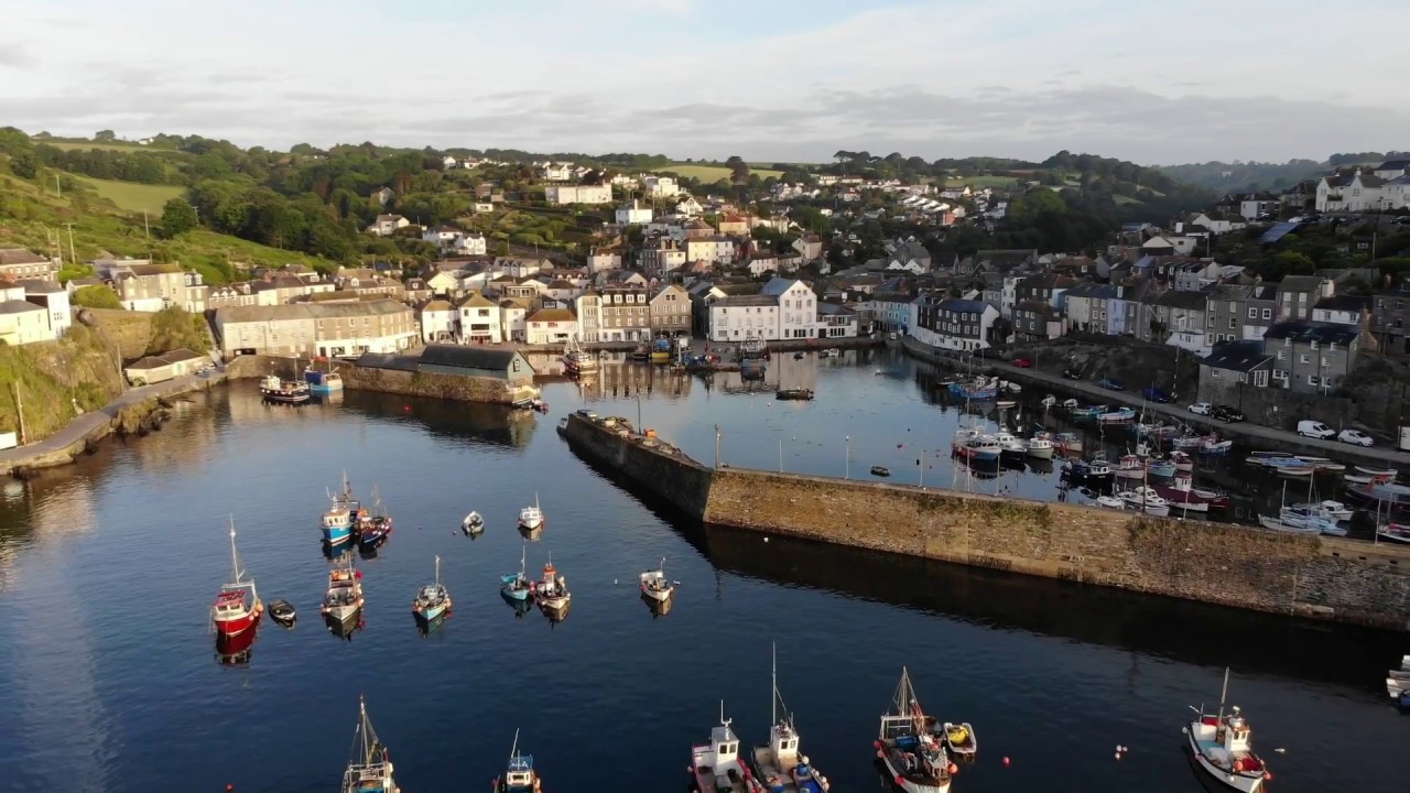 Drone footage from a holiday in Cornwall UK - YouTube
