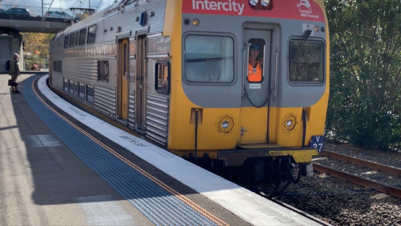 Sydney Trains | Intercity Trains V-Set & H-Set - YouTube
