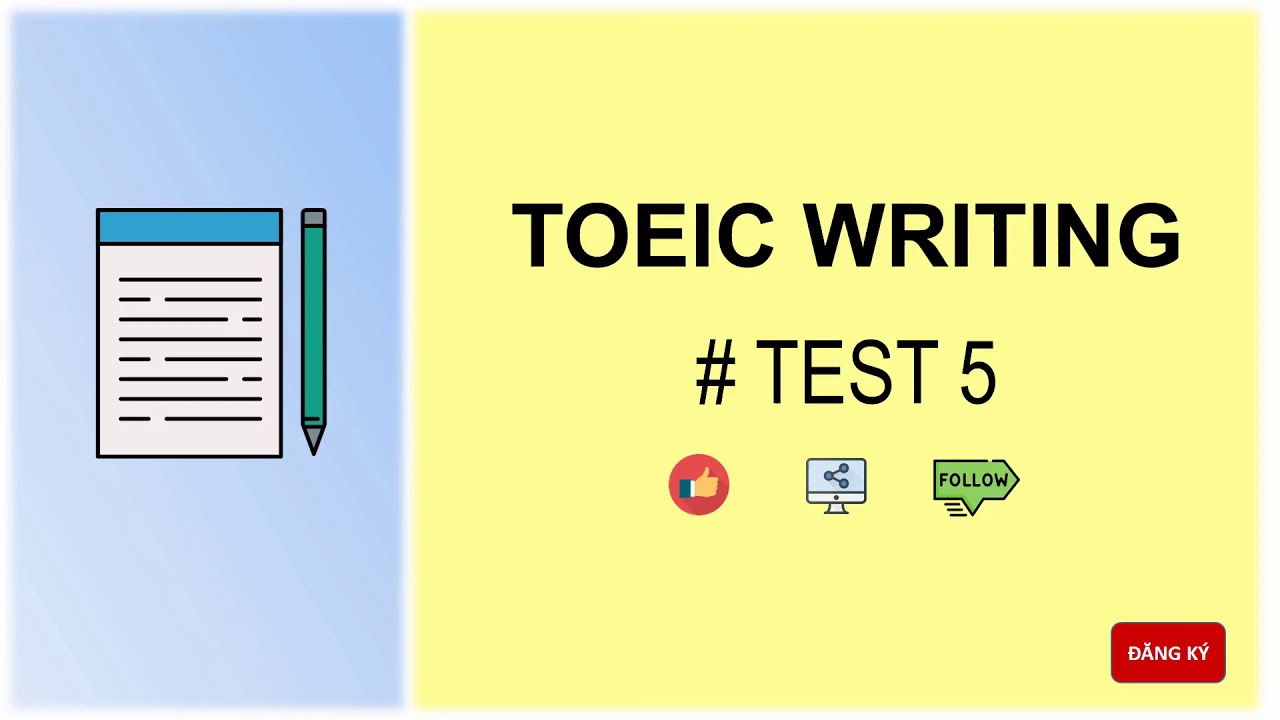 Toeic Writing Test 5 YouTube toeic-writing-test-5-youtube