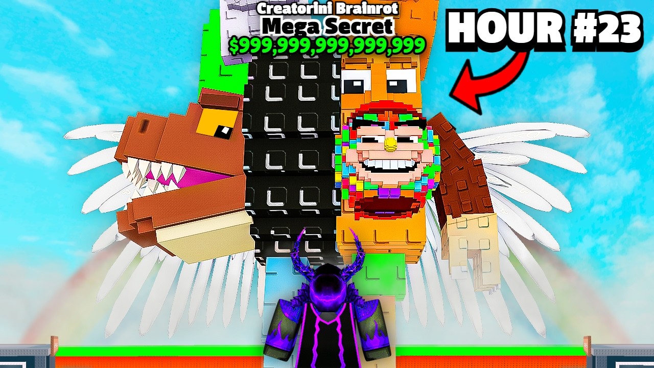 I Spent 24 Hours in OWNER ONLY Server in Roblox Steal A Brainrot - YouTube
