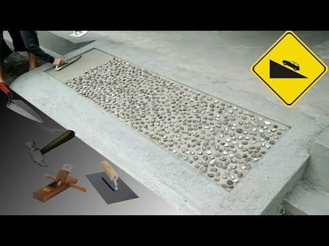 Teknik bangunan ⁉️ ide kreatif membuat trap tanjakan - YouTube