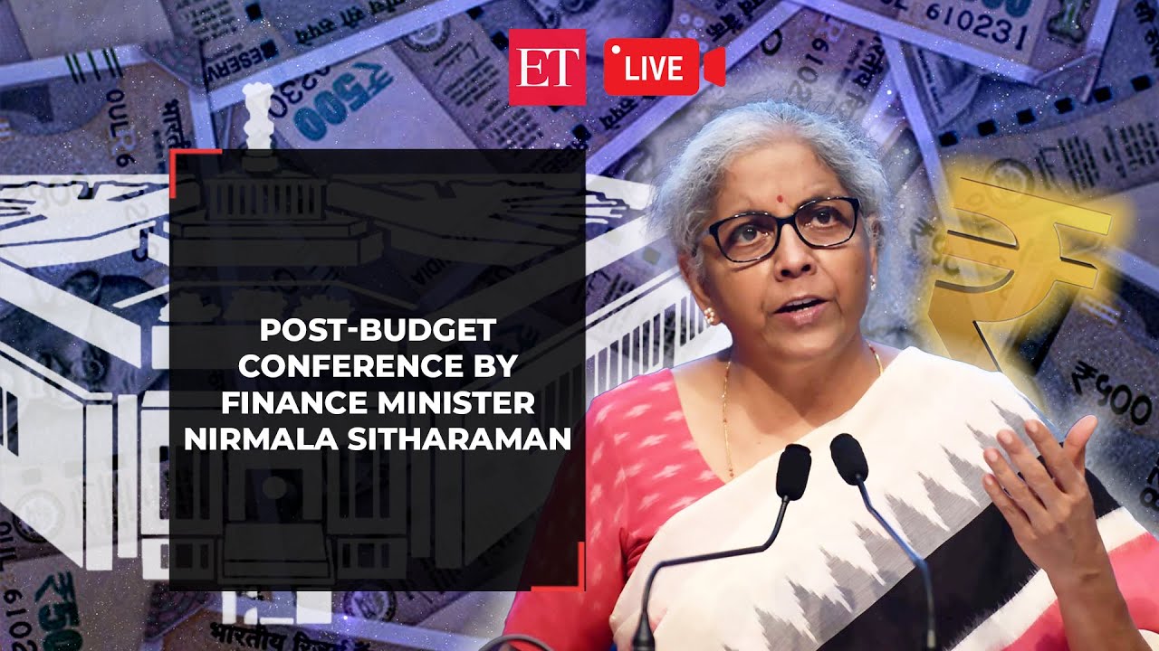 Budget 2024: Post-Budget Conference by FM Nirmala Sitharaman | LIVE ...