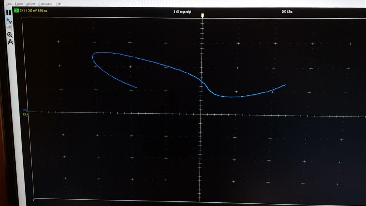Lorenz Attractor simulation with a THAT - The Analog Thing analog computer in slow mode - YouTube