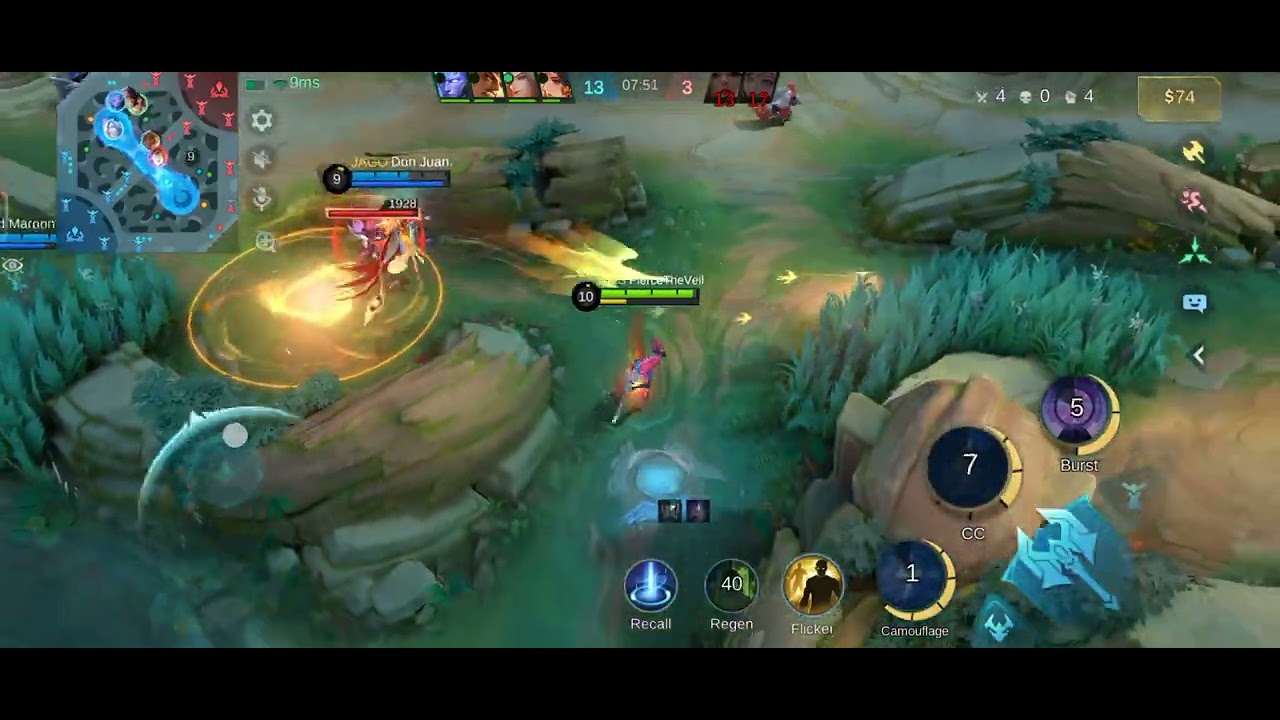 Iqoo Neo 10 Mobile legends Gaming Test Highest Setting - YouTube