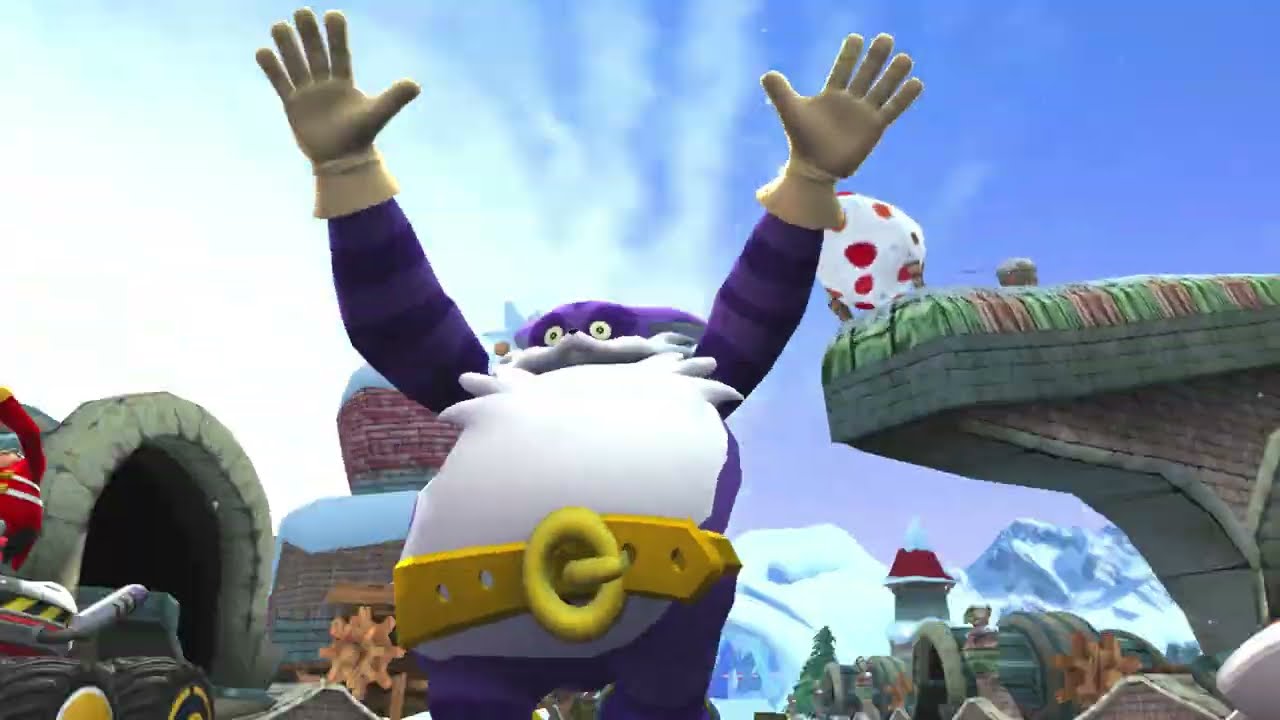 3 Blizzard Castle races with Big, Zobio & Zobiko and Alex Kidd. - YouTube