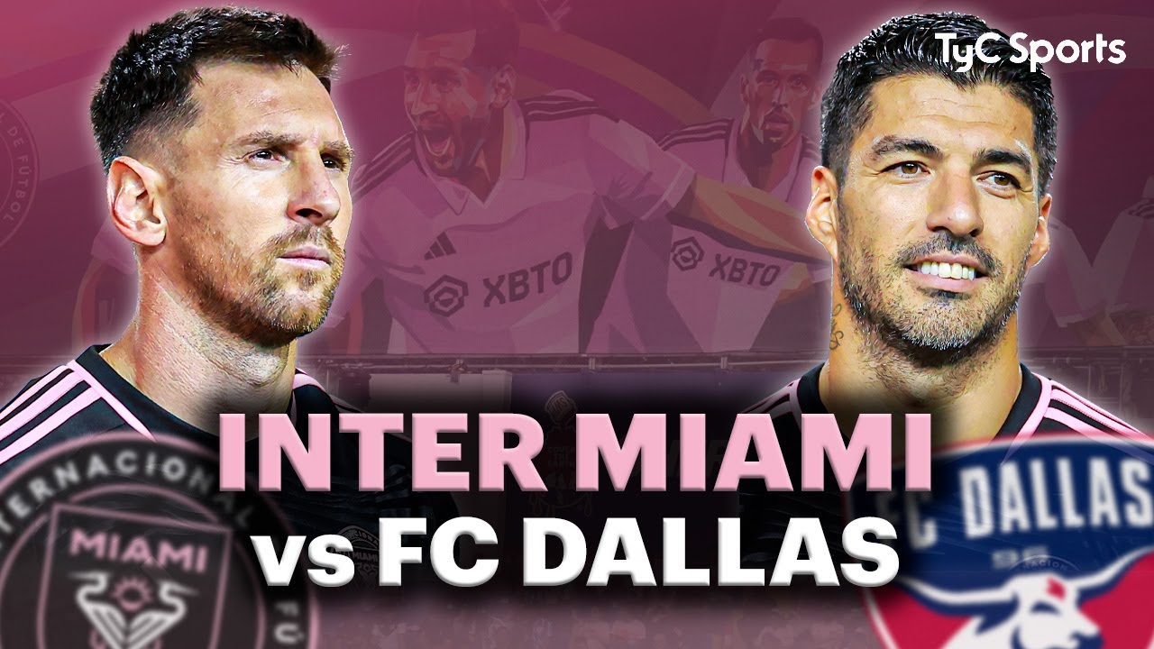 MESSI EN VIVO 🔴 INTER MIAMI vs FC DALLAS | Amistoso⚽ Seguí el partido ...