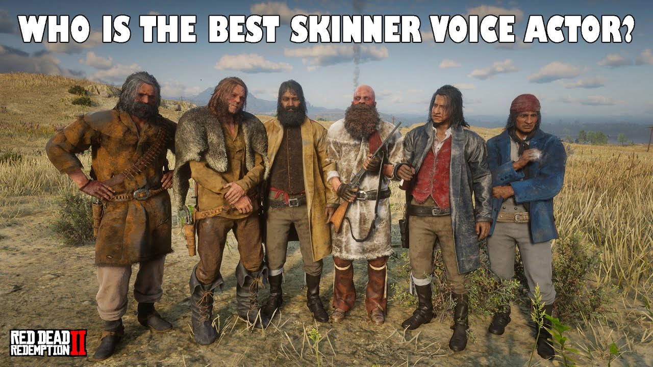 All Skinner Brothers Voice Actors | RDR2 - YouTube