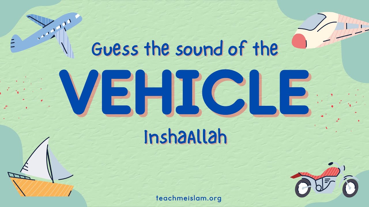 Transport Sound Quiz - Guess the sound quiz for kids! - YouTube